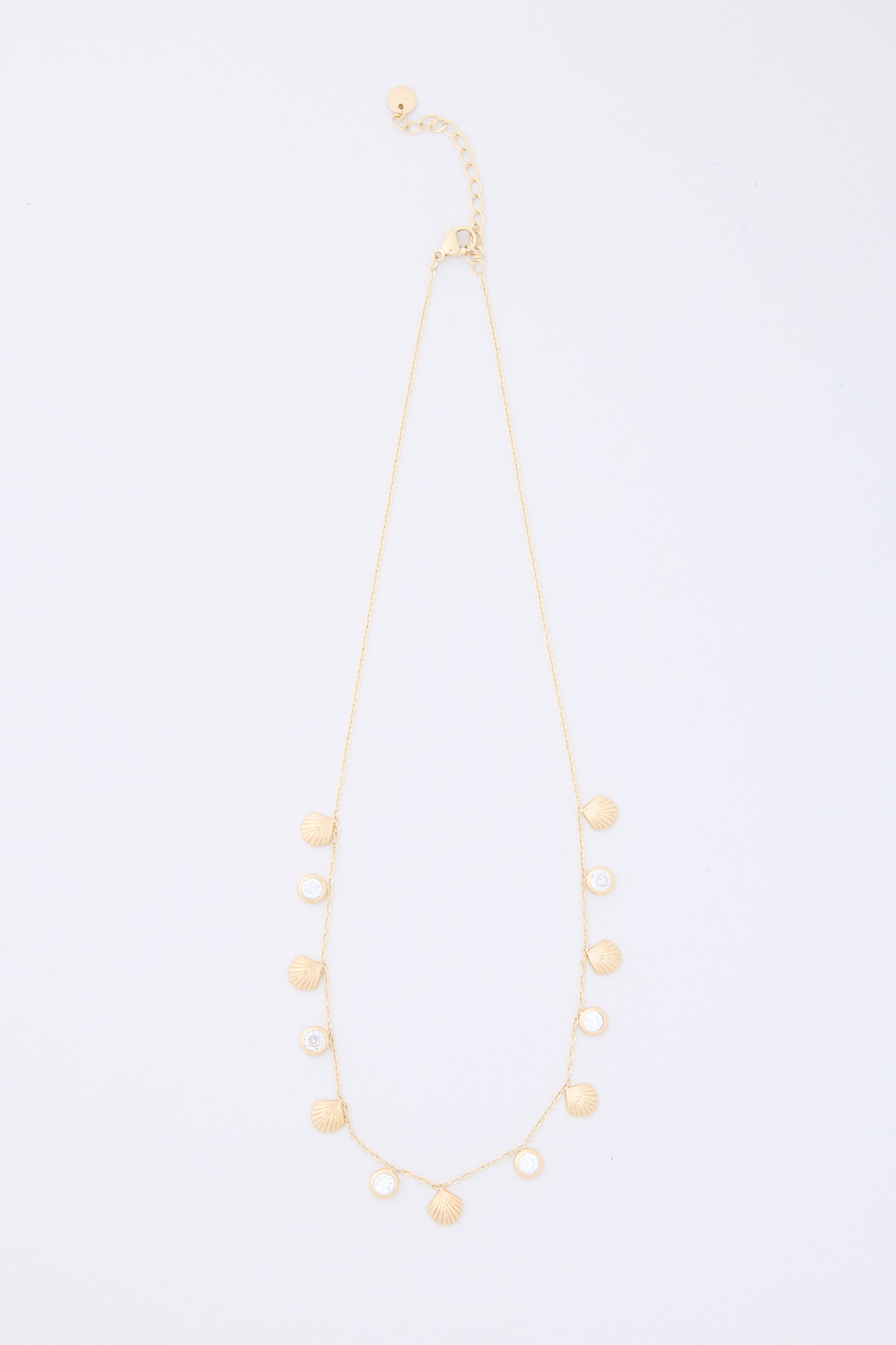 SHELL CHARM NECKLACE | GOLD – PFEIFFER